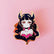 Demon Girl Enamel Pin – Chuubibi
